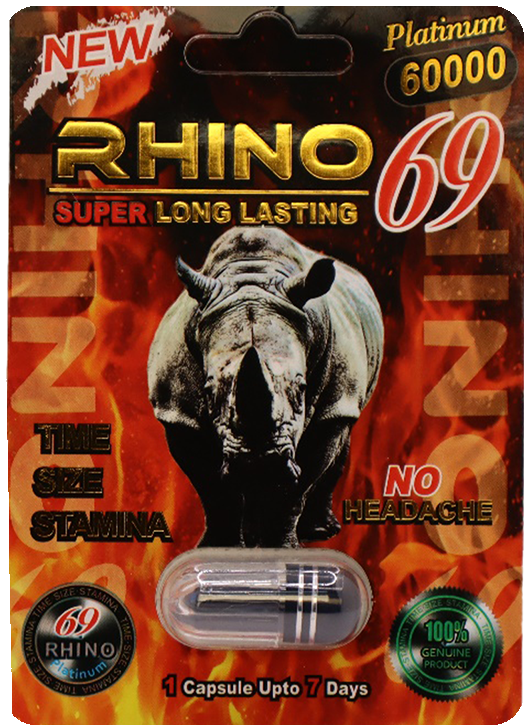 Rhino 69- 6000 Platinum – Simply Alpha Supplements
